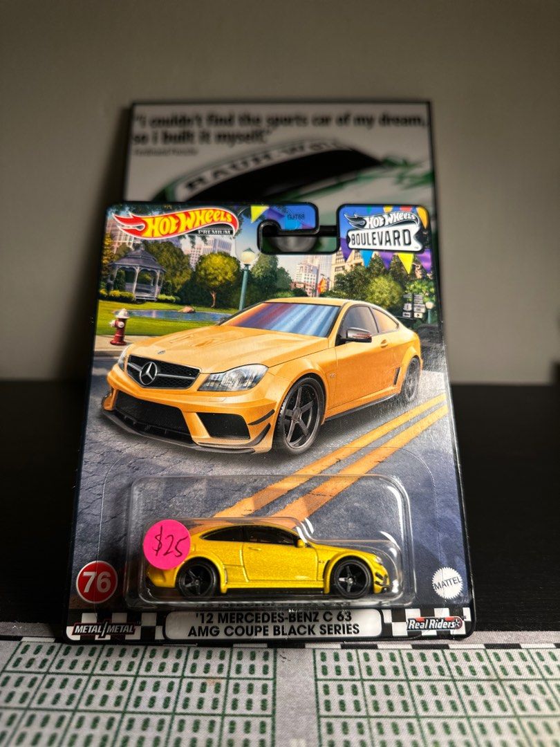 Hot Wheels Mercedes Benz Coupe, 77 Dodge Van, Mercury Comet Cyclone, VW ...