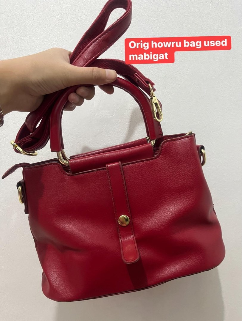 How R U red bag, Women's Fashion, Bags & Wallets, Cross-body Bags on ...