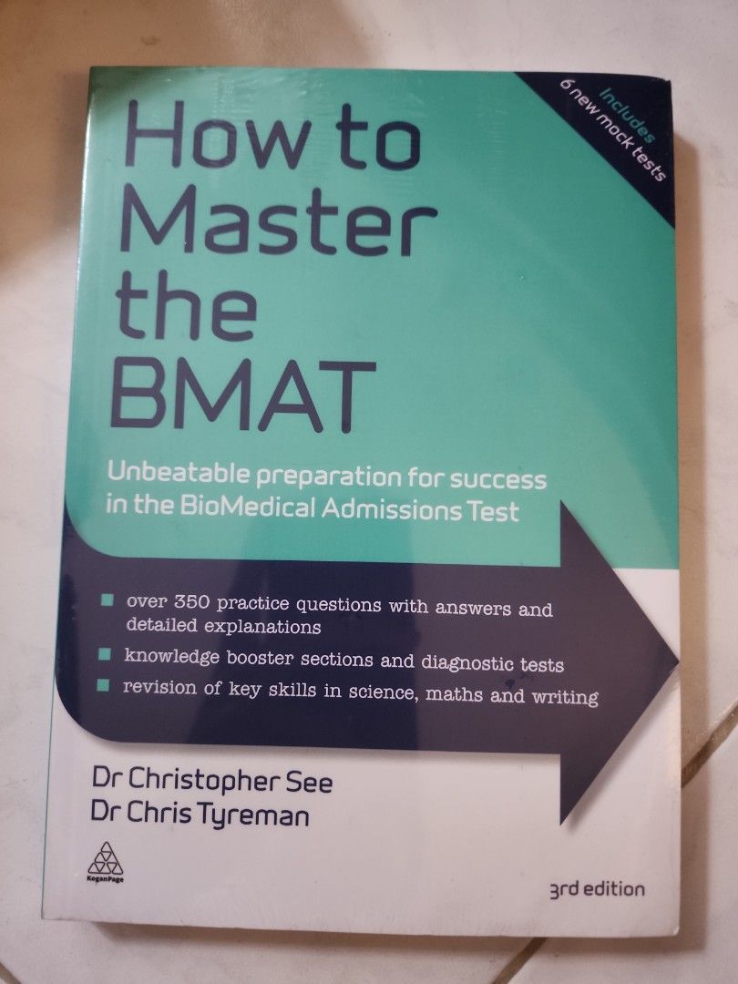 How to Master the BMAT, Hobbies & Toys, Books & Magazines, Assessment ...
