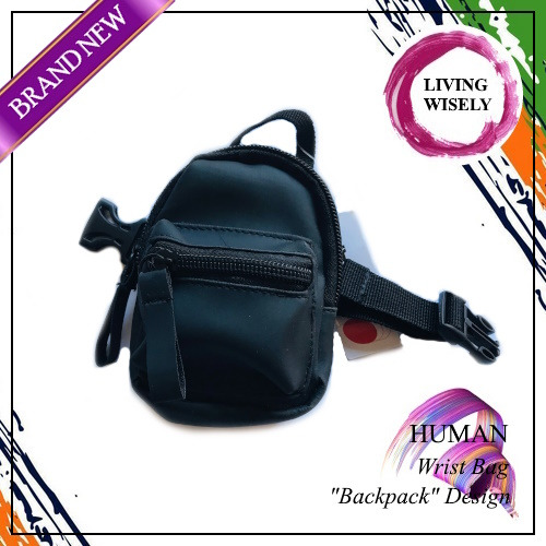 Human Wrist Bag "Mini Backpack" Design, Women's Fashion, Bags & Wallets ...