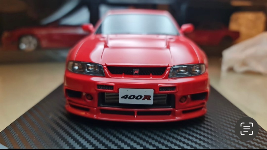 Ignition Model Nismo R33 GT-R 400R Red (Scale 1/18), Hobbies & Toys ...