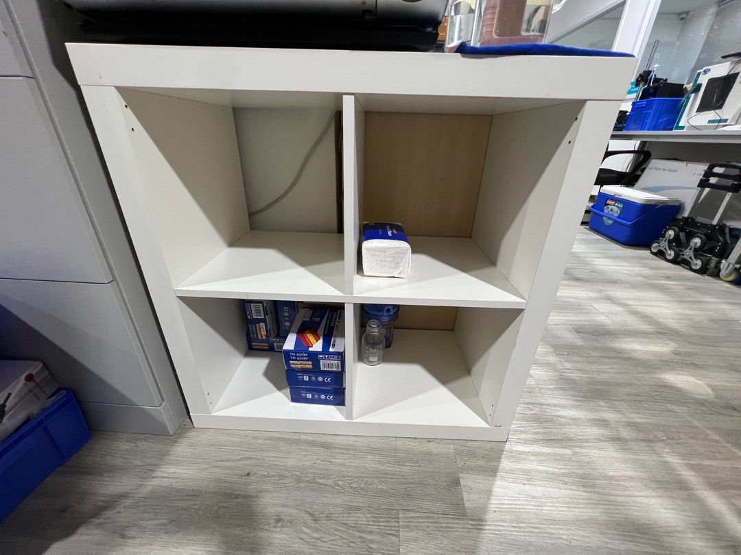 Ikea shelving unit 2X2, Furniture & Home Living, Furniture, Shelves ...