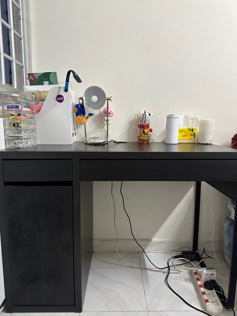 IKEA Study Table, Furniture & Home Living, Furniture, Tables & Sets on ...