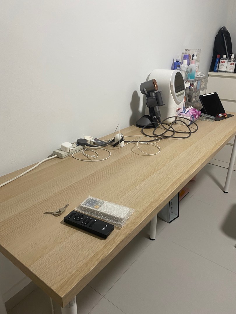 IKEA Table 200cm x 60cm, Furniture & Home Living, Furniture, Tables & Sets on Carousell