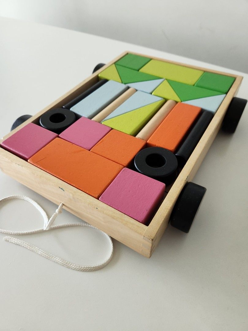 IKEA toy blocks, Hobbies & Toys, Toys & Games on Carousell