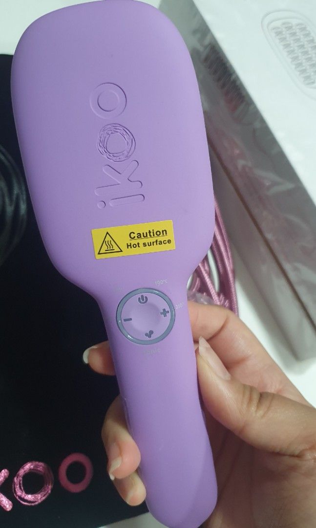 IKOO E-Styler Jet - Travel Straightening Brush, Beauty & Personal Care ...