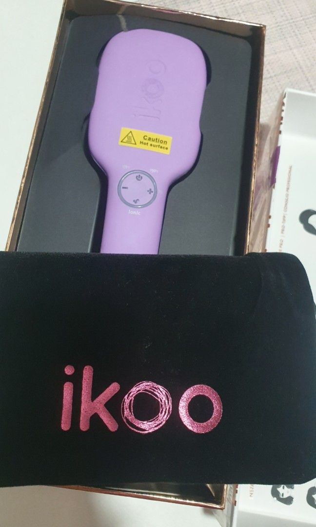 IKOO E-Styler Jet - Travel Straightening Brush, Beauty & Personal Care, Hair on Carousell