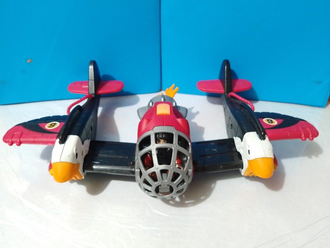 Imaginext Sky Racers Twin Eagle with Bonus Plane, Hobbies & Toys, Toys ...