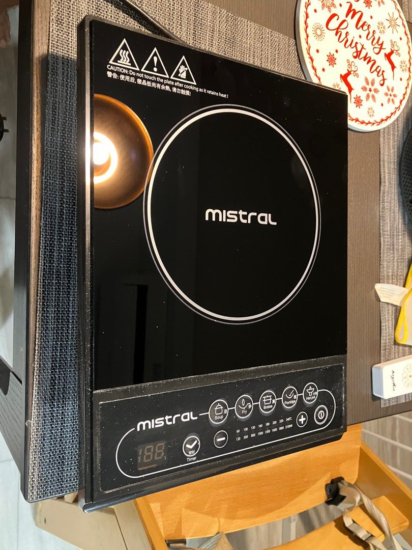 Induction Cooker Mistral Mic2008, TV & Home Appliances, Kitchen ...
