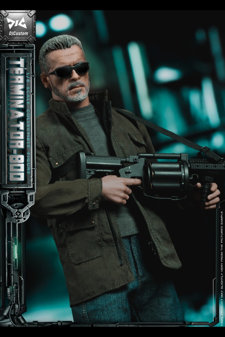 [INSTOCK] DJ-Custom 1/6 Terminator T800 (16004), Hobbies & Toys, Toys ...