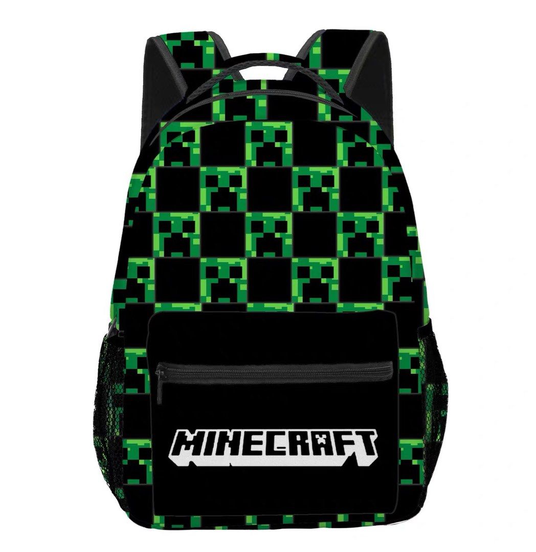 Instock Minecraft School Bag Backpack, Hobbies & Toys, Stationery ...