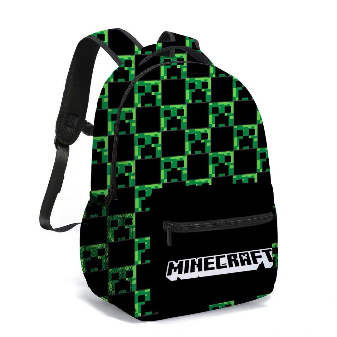 Instock Minecraft School Bag Backpack, Hobbies & Toys, Stationery ...