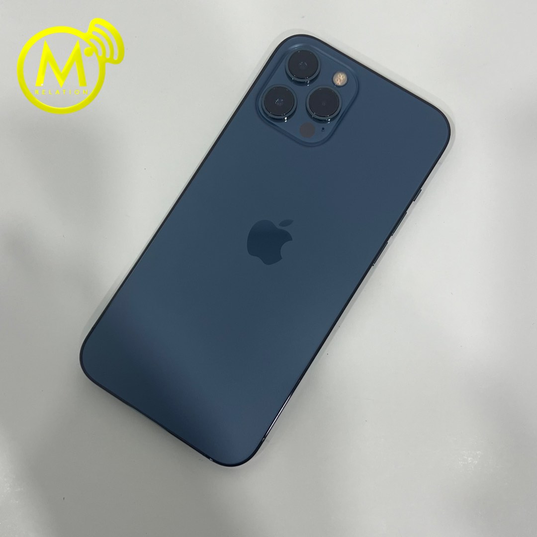 iPhone 12 Pro Max Pacific Blue 128GB, Mobile Phones & Gadgets, Mobile ...