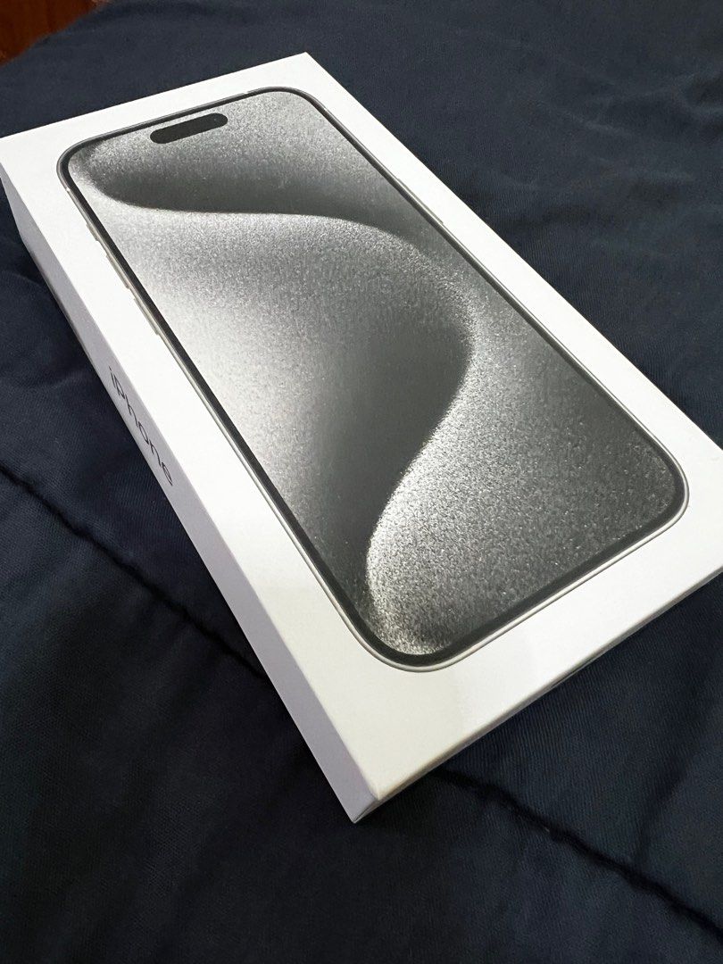 iPhone 15 Pro White Titanium 128GB, Mobile Phones & Gadgets, Mobile ...