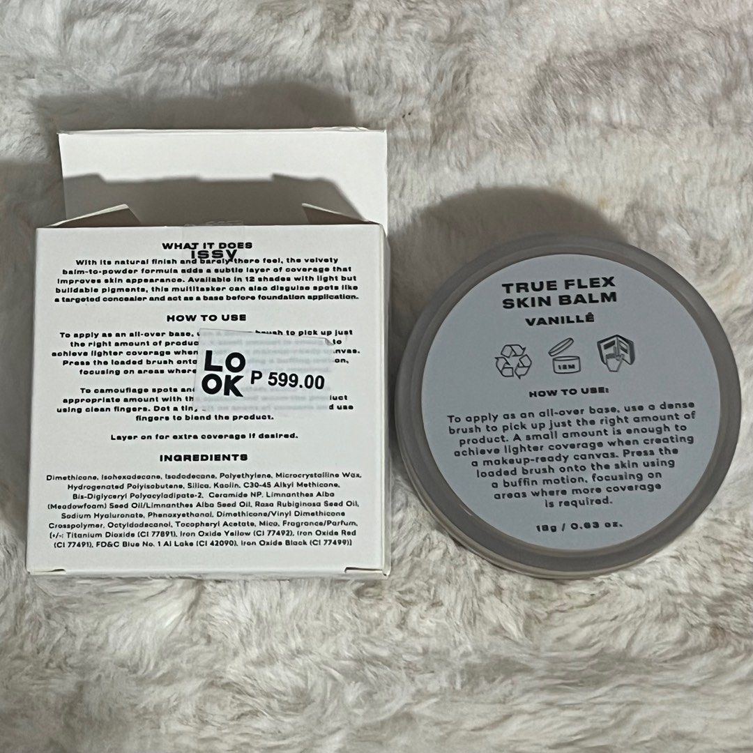 Issy True Flex Skin Balm in Vanille, Beauty & Personal Care, Face ...