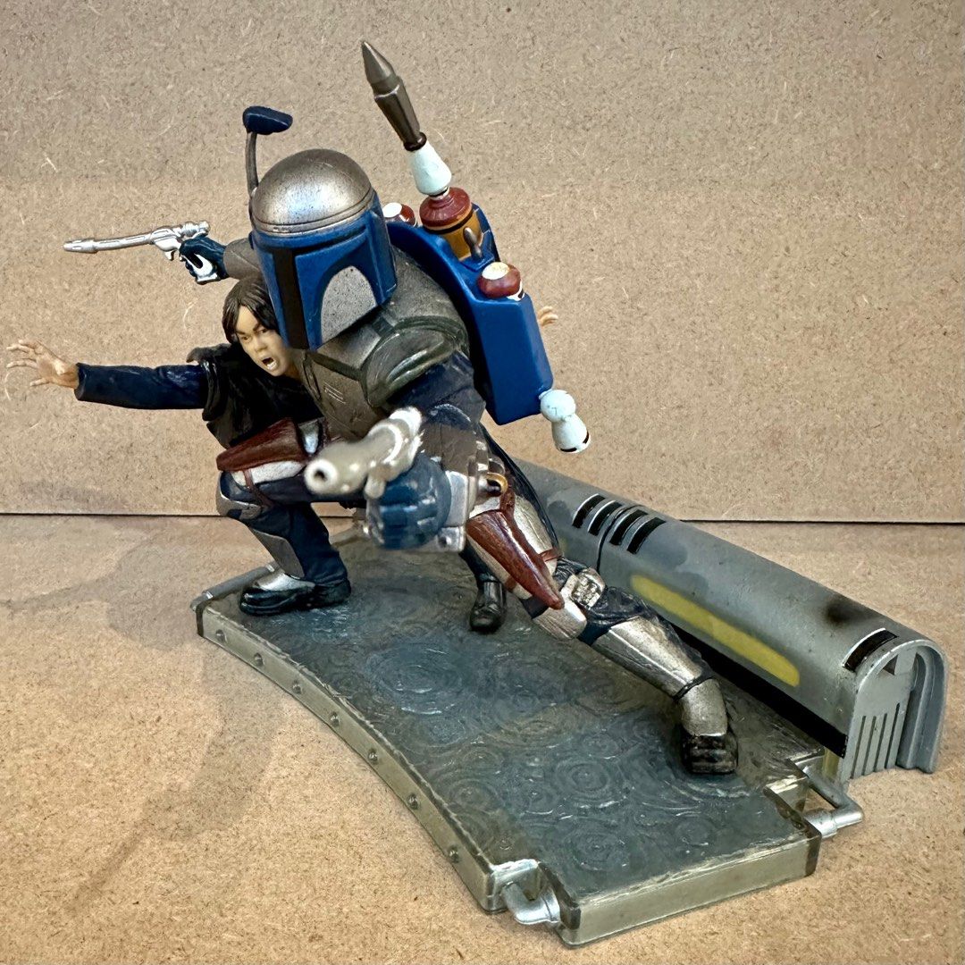 Jango and Boba Fett Star Wars Unleashed figure by Hasbro (Out of Box ...