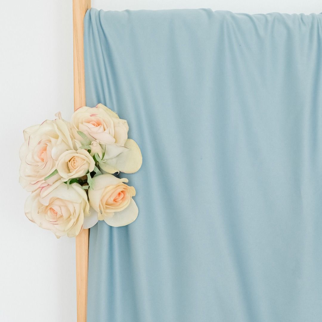 KAIN BACKDROP KAIN BACKGROUND KAIN DEKORASI KAIN POLOS KAIN BIRU MUDA ...