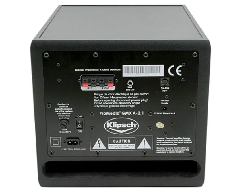 Klipsch ProMedia GMX 2.1 speakers, Audio, Soundbars, Speakers ...