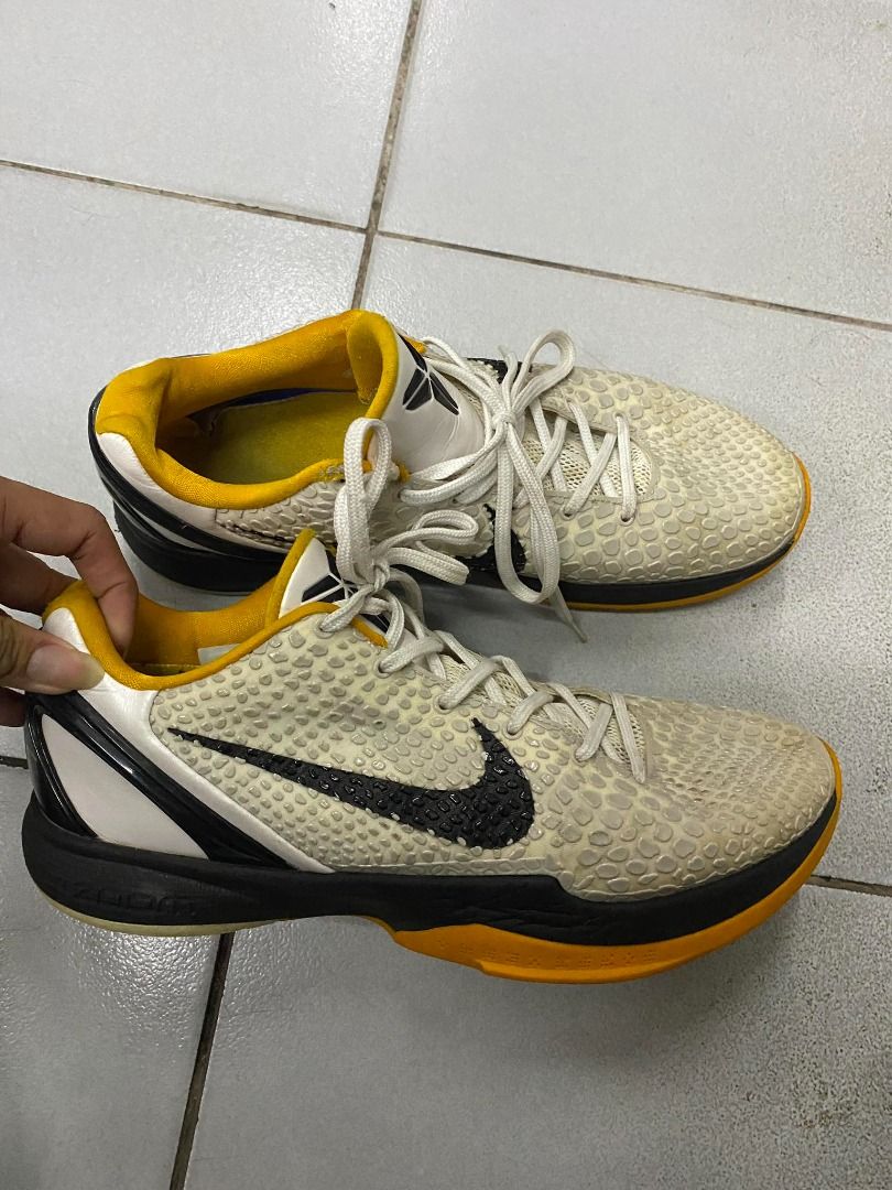 Kobe 6 Protro Playoff Pack White Del Sol, Men's Fashion, Footwear ...