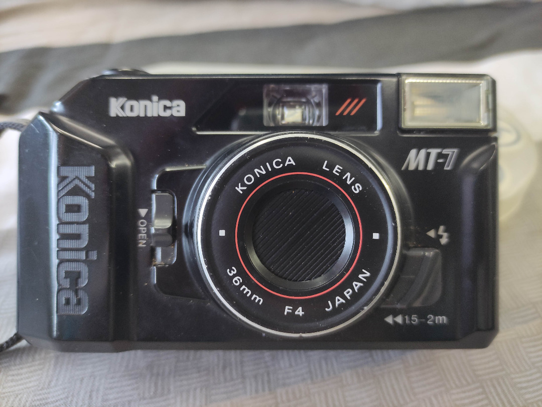 Konica MT-7 35mm AF Point & Shoot Film Camera, Photography, Cameras on ...