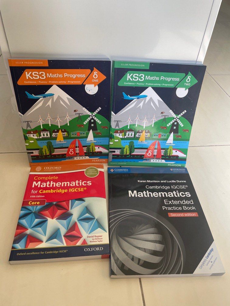 Ks3 And Igcse Math Textbooks Hobbies And Toys Books And Magazines Textbooks On Carousell