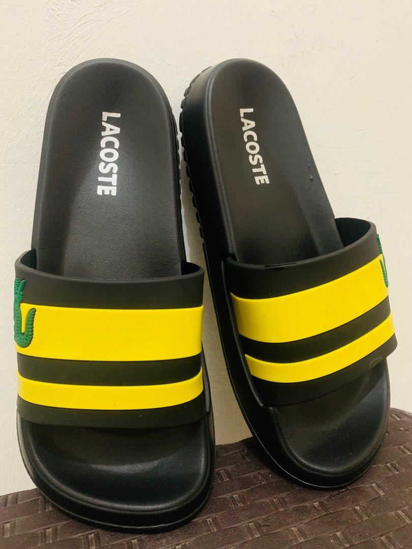 Lacoste class A slippers, Men's Fashion, Footwear, Slippers & Slides on ...