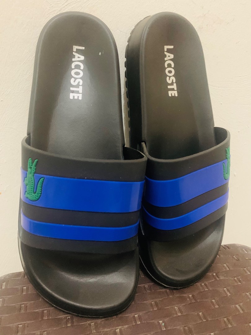 Lacoste class A slippers, Men's Fashion, Footwear, Slippers & Slides on ...