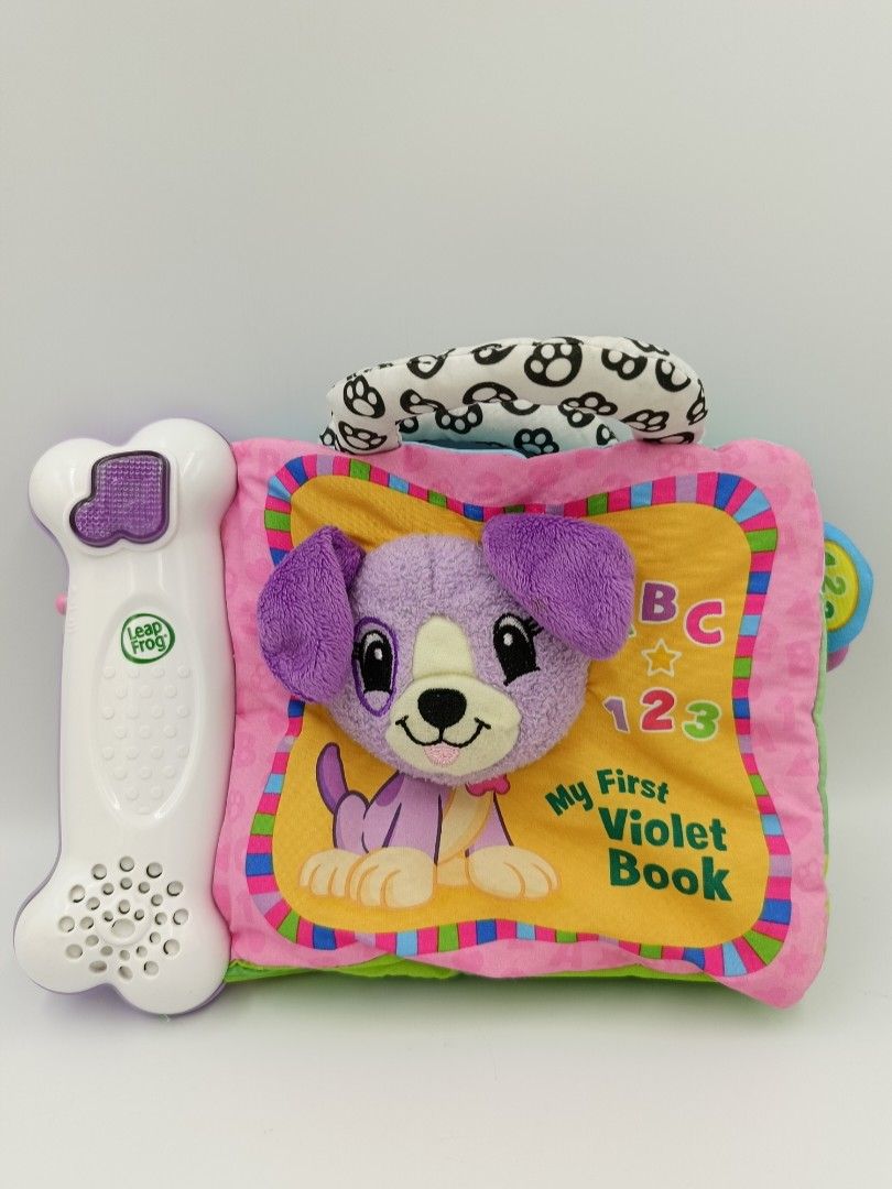 LeapFrog My First Violet Book (B15), Hobbies & Toys, Toys & Games on ...