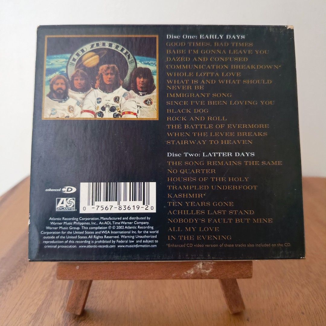 Led Zeppelin - Early Days & Latter Days - 2 CD Set (CD), Hobbies & Toys ...