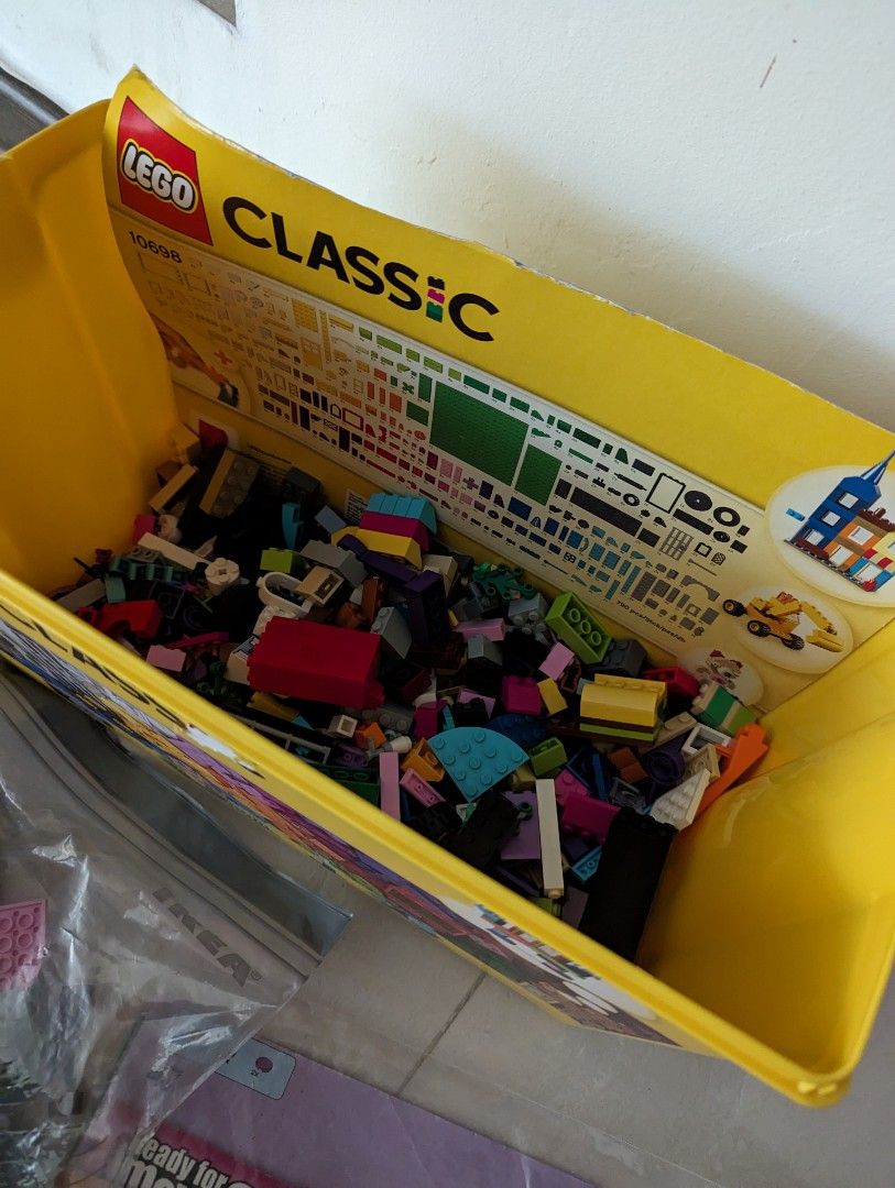 Lego Classic 10698 box with some extra sets, Hobbies & Toys, Toys ...