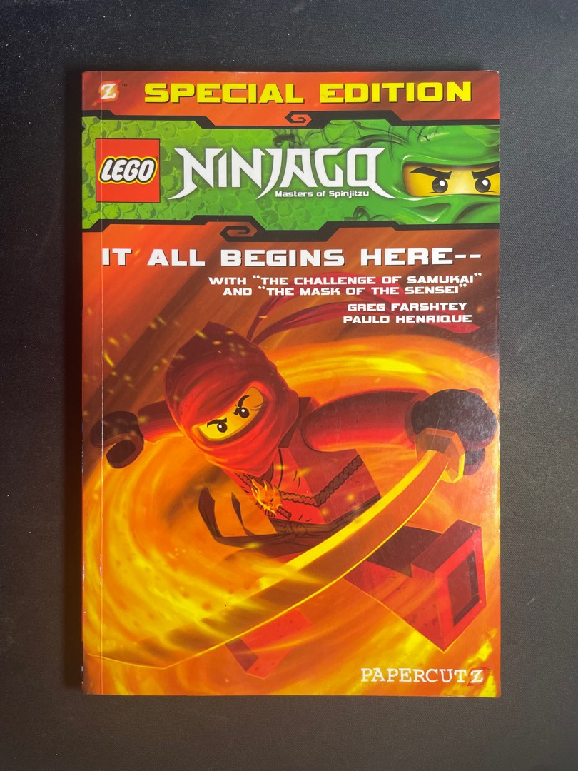 Lego Ninjago comic (Special Edition), Hobbies & Toys, Books & Magazines ...