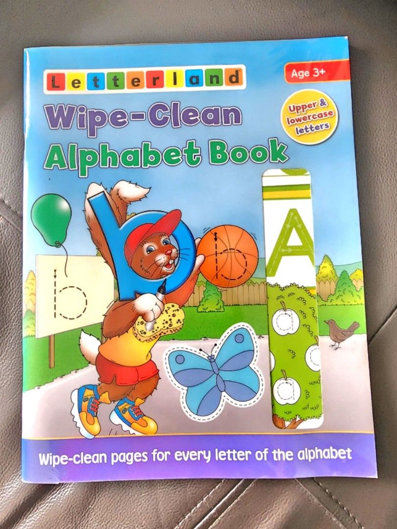 Letterland Wipe Clean Alphabet Book, Hobbies & Toys, Books & Magazines ...