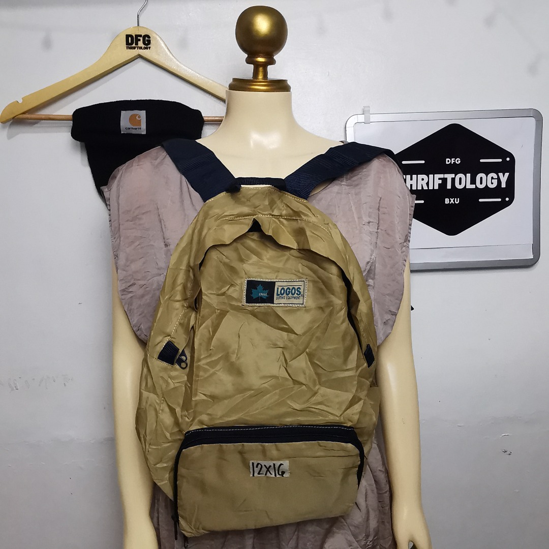 Logos Packable Backpack, Men's Fashion, Bags, Backpacks on Carousell