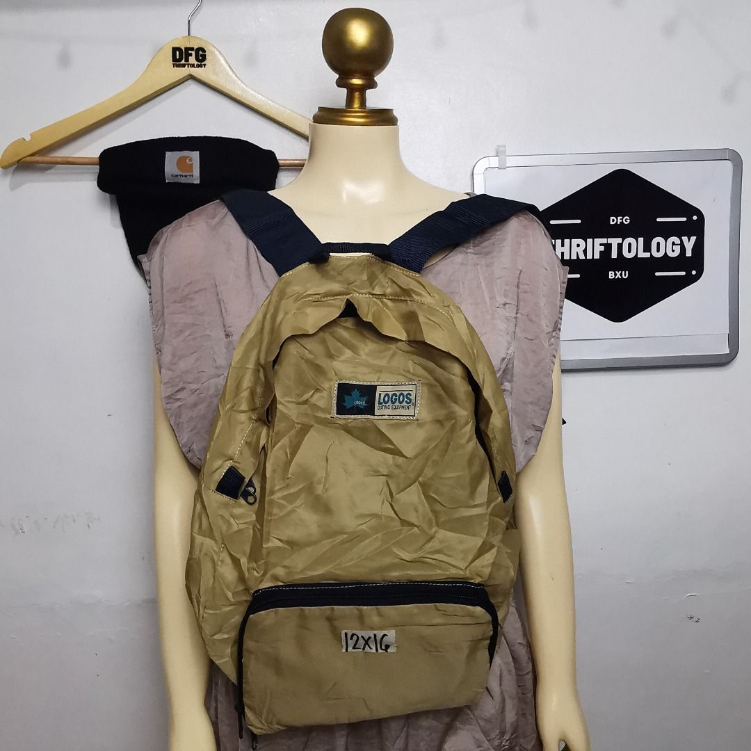 Logos Packable Backpack, Men's Fashion, Bags, Backpacks on Carousell