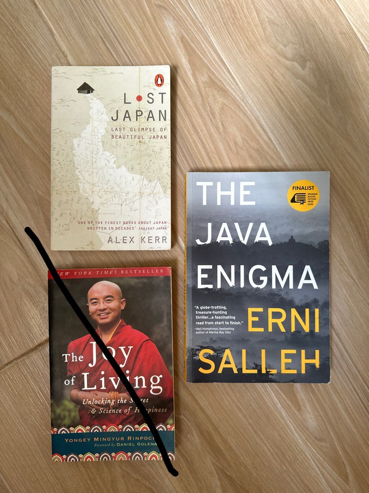 Lost Japan | The Java Enigma [mail included], Hobbies & Toys, Books ...