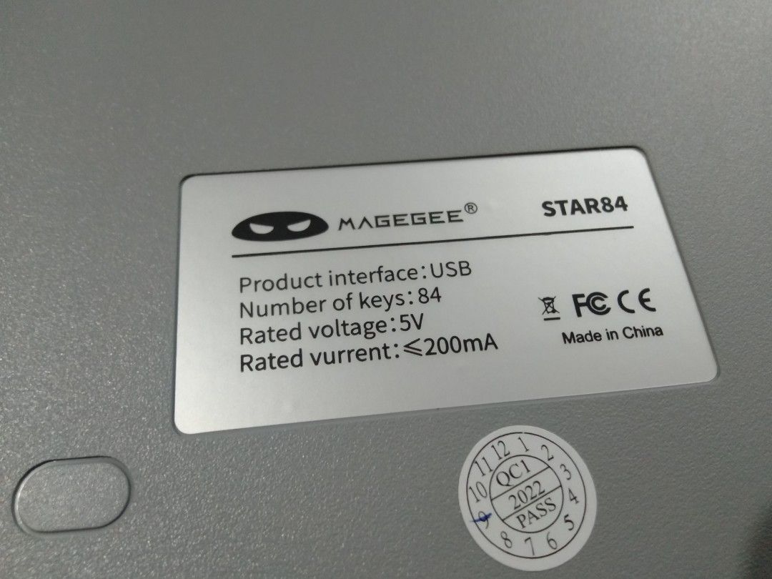 Magegee Star84 mechanical keyboard, Computers & Tech, Parts ...