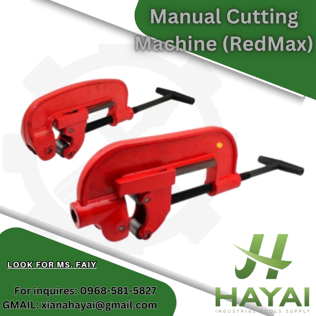 Manual Cutting Machine (RedMax), Commercial & Industrial, Construction ...