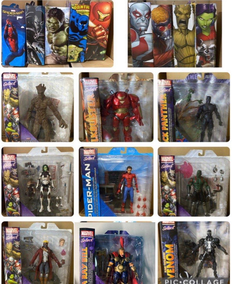 Marvel diamond select Marvel Select Beta Ray BIll ($68)Guardian Of The ...