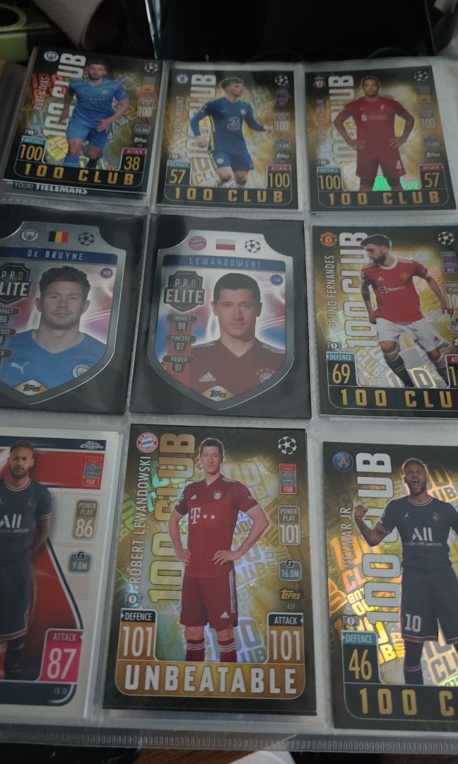 Match Attax 21/22 file and rare cards, Video Gaming, Gaming Accessories ...
