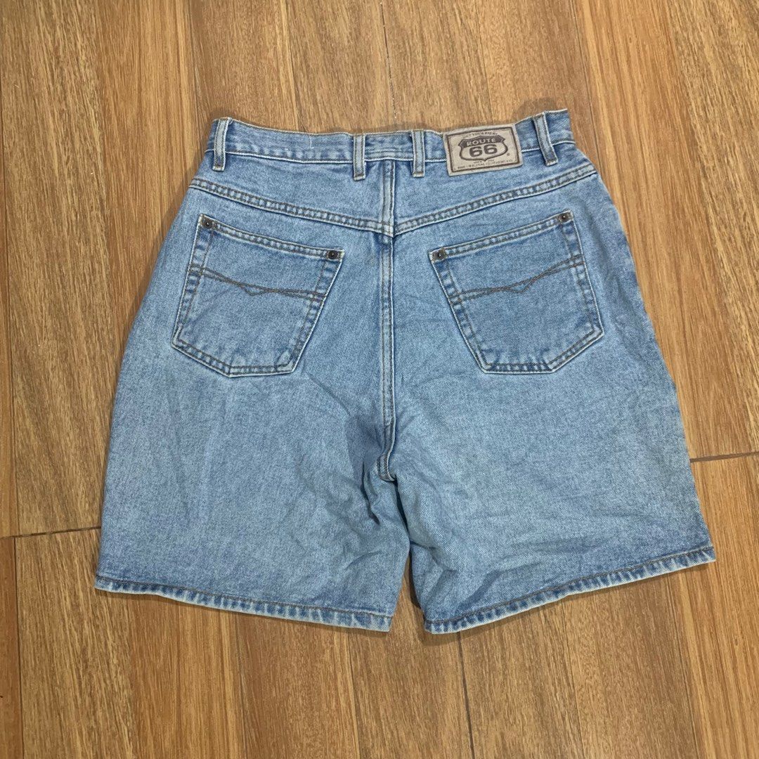 Members Mark Light Blue Wash Jorts, Men's Fashion, Bottoms, Shorts on ...