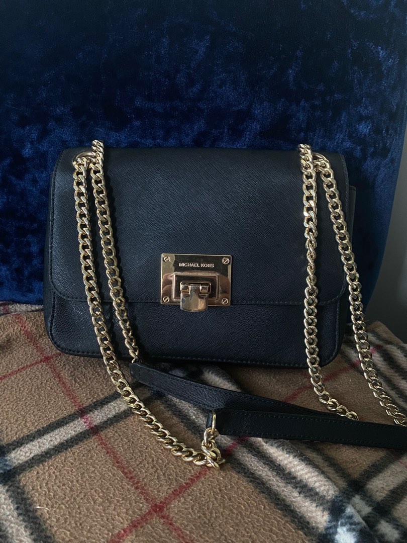 Authentic Michael Kors Tina Leather bag, Luxury, Bags & Wallets on ...