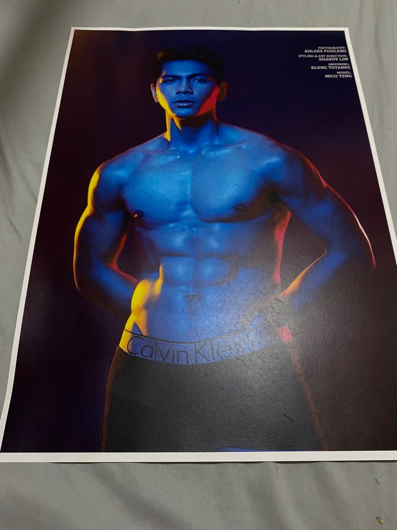 Mico Teng- Neon Poster, Hobbies & Toys, Memorabilia & Collectibles, Fan Merchandise on Carousell