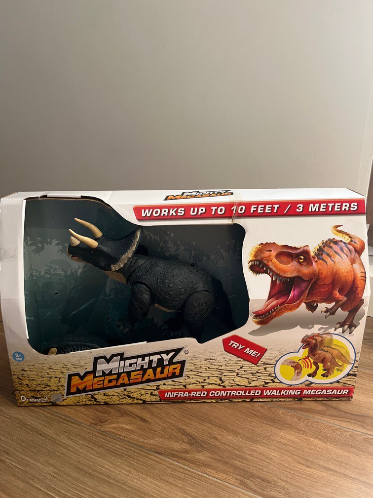 Mighty Megasaur Dinosaur Triceratops, Hobbies & Toys, Toys & Games on ...