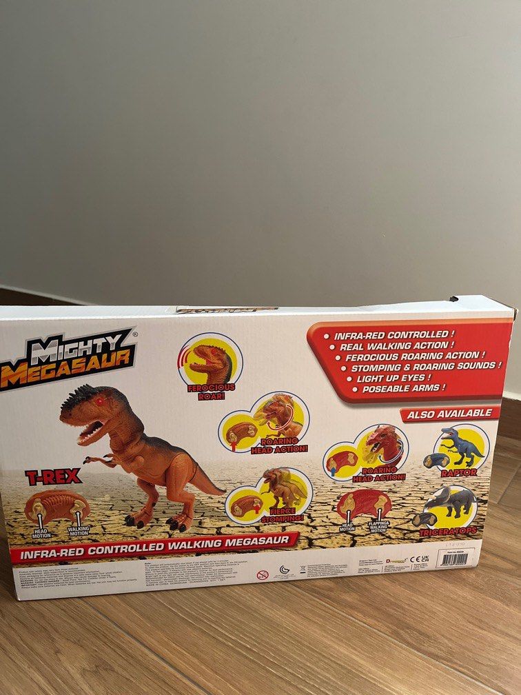 Mighty Megasaur Dinosaur Triceratops, Hobbies & Toys, Toys & Games on ...