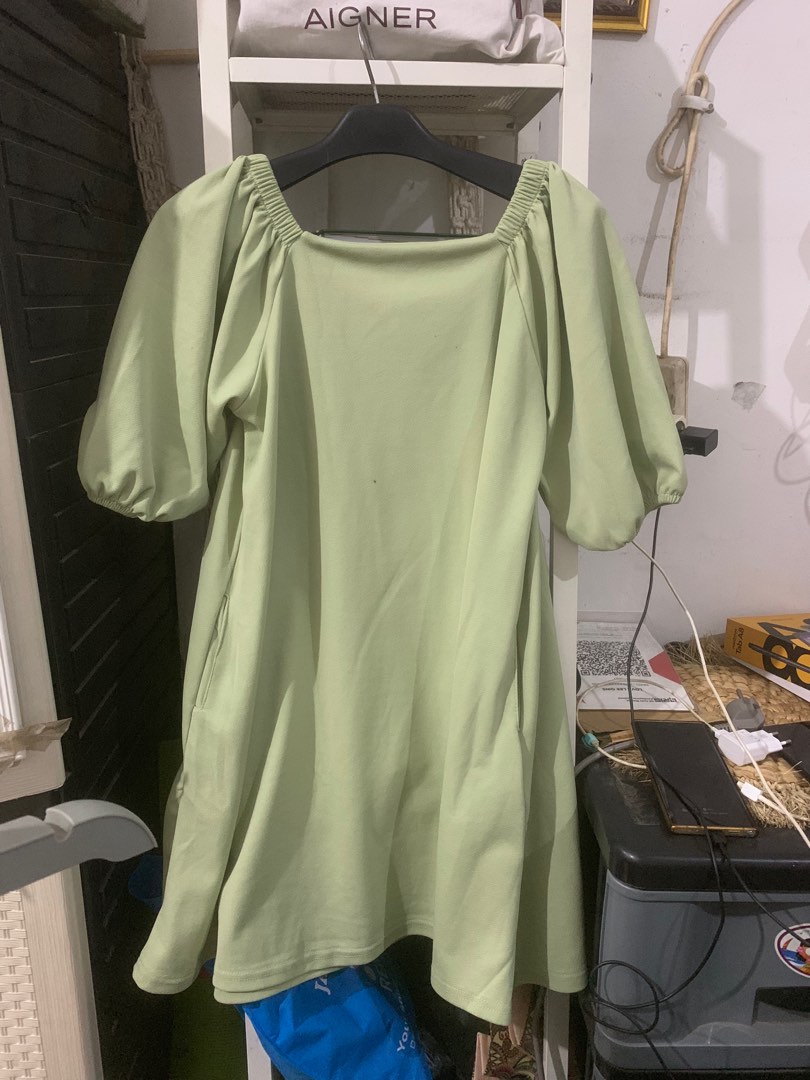 Minidress daster, Fesyen Wanita, Pakaian Wanita, Gaun & Rok di Carousell