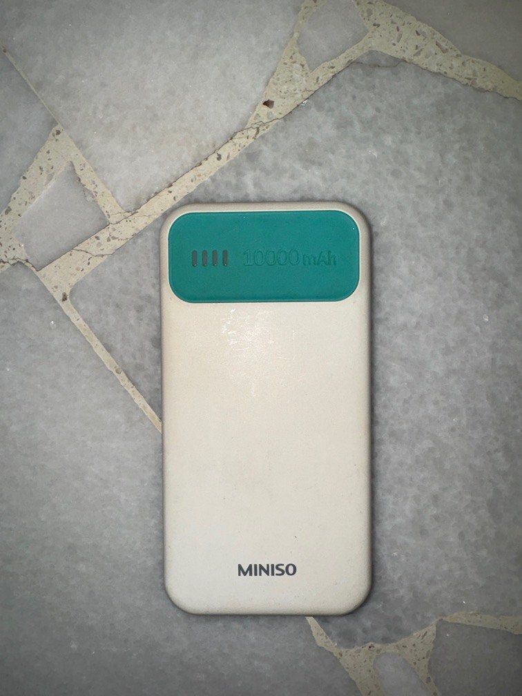 MINISO 10000mAh Portable Charger, Mobile Phones & Gadgets, Mobile ...