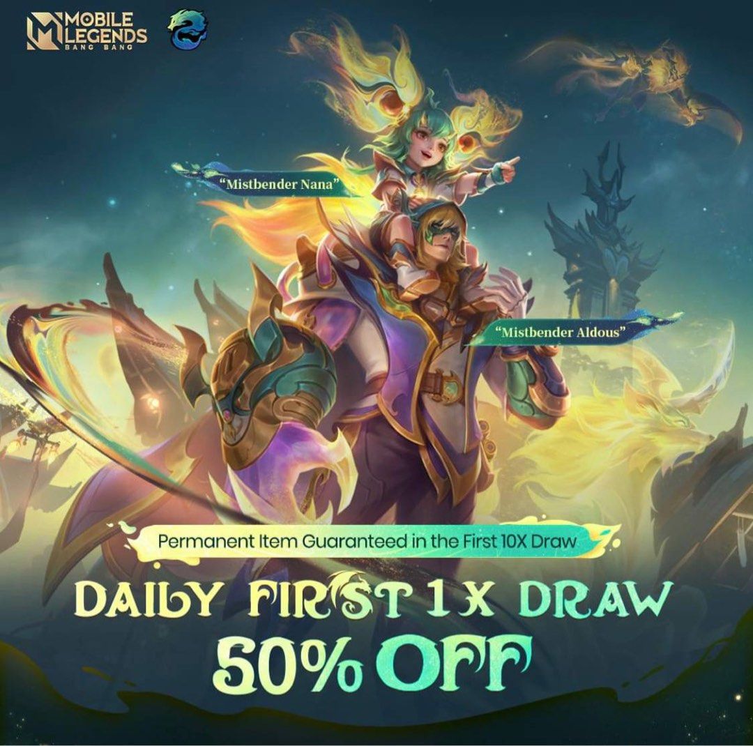 MLBB | Mistbender Skin (Nana) Mobile Legends, Video Gaming, Gaming ...