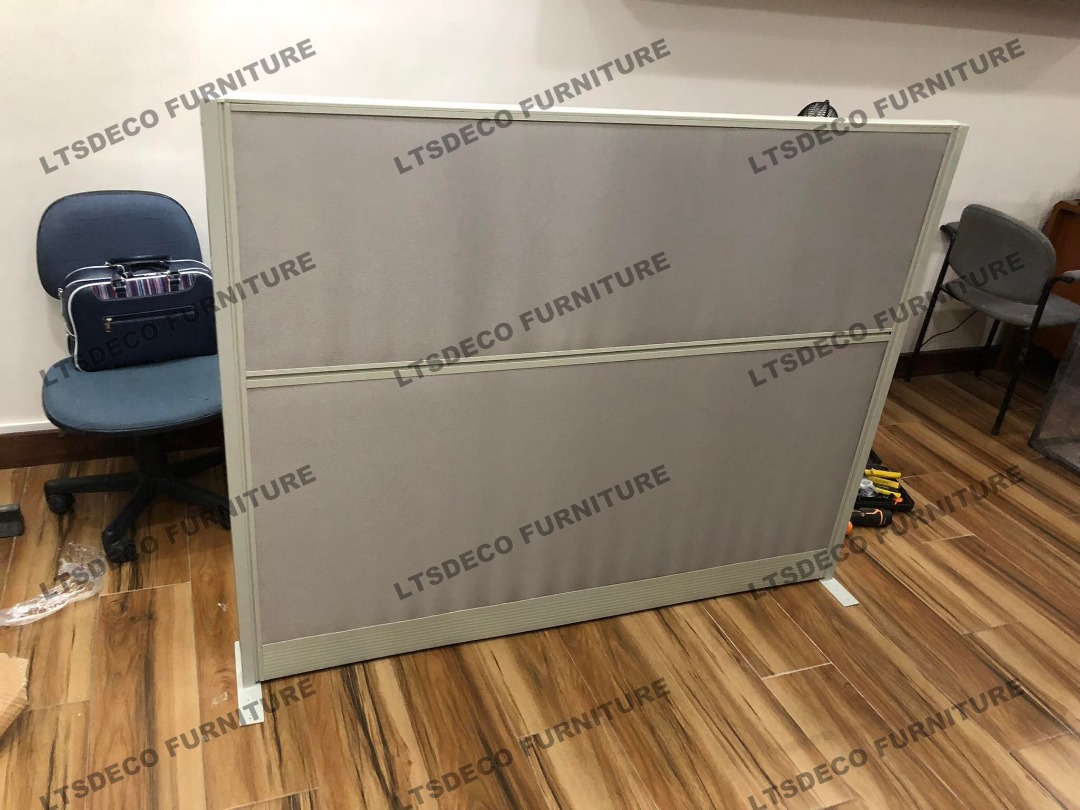 MODULAR PARTITION OFFICE FURNITURE AND PARTITION, Furniture & Home ...