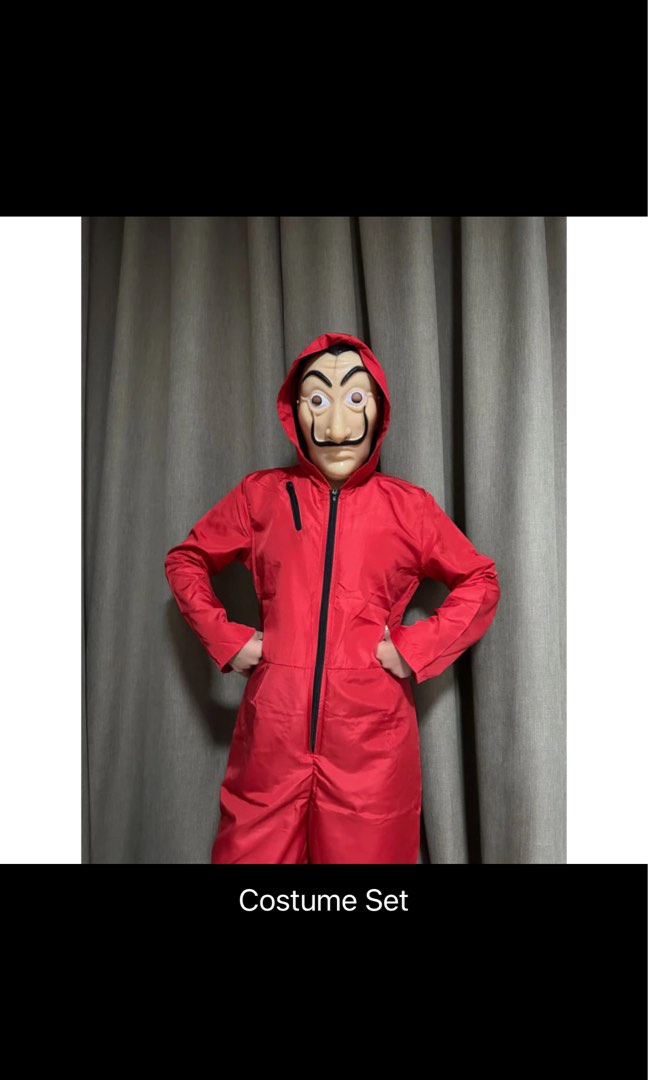 Money heist costume set, Women's Fashion, Dresses & Sets, Sets or ...