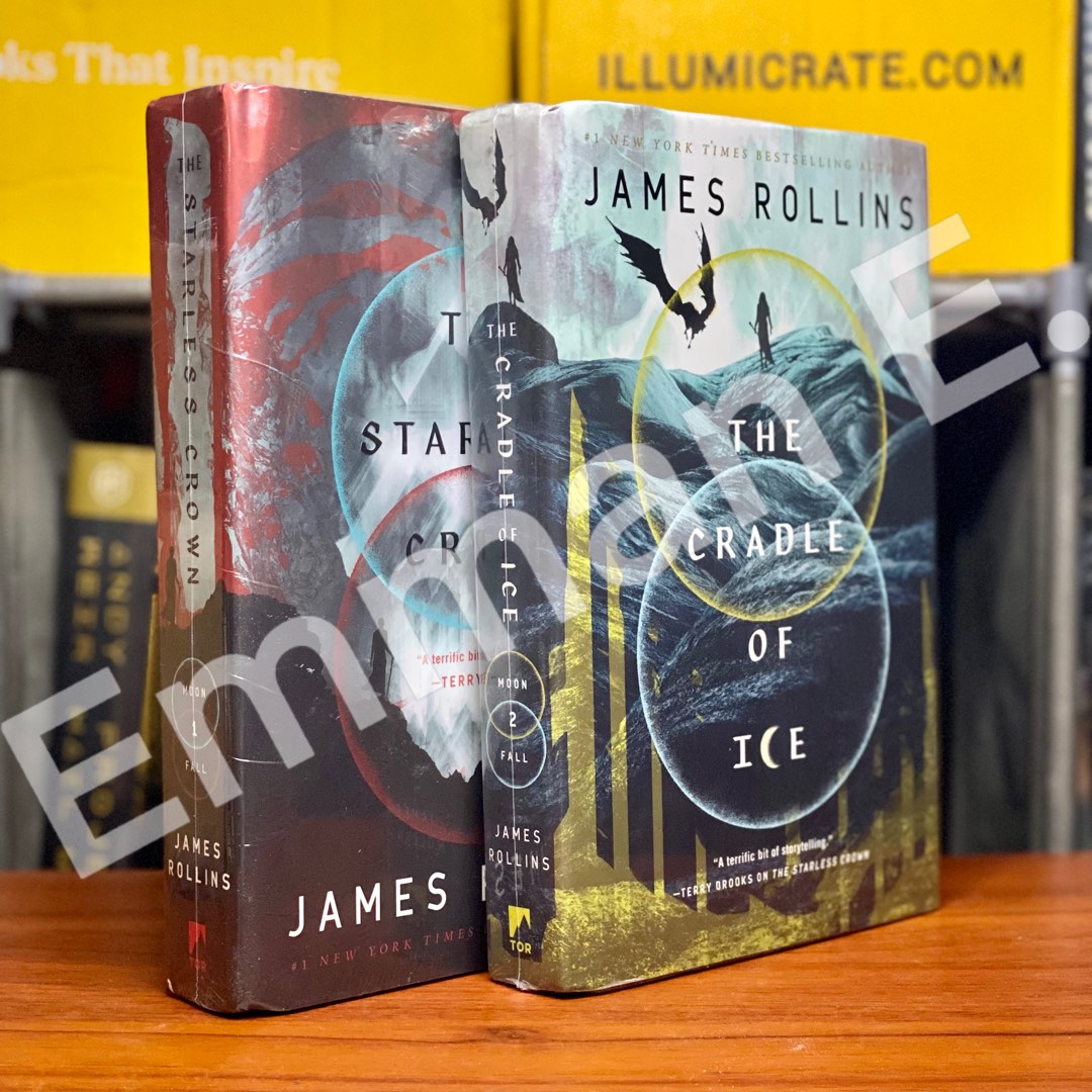 Moonfall Duo (The Starless Crown & The Cradle of Ice) by James Rollins ...